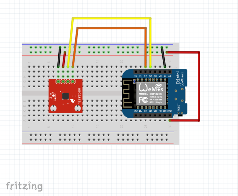 Wasserzähler Smart Home ESP8266 HMC5883L | ChrisBue