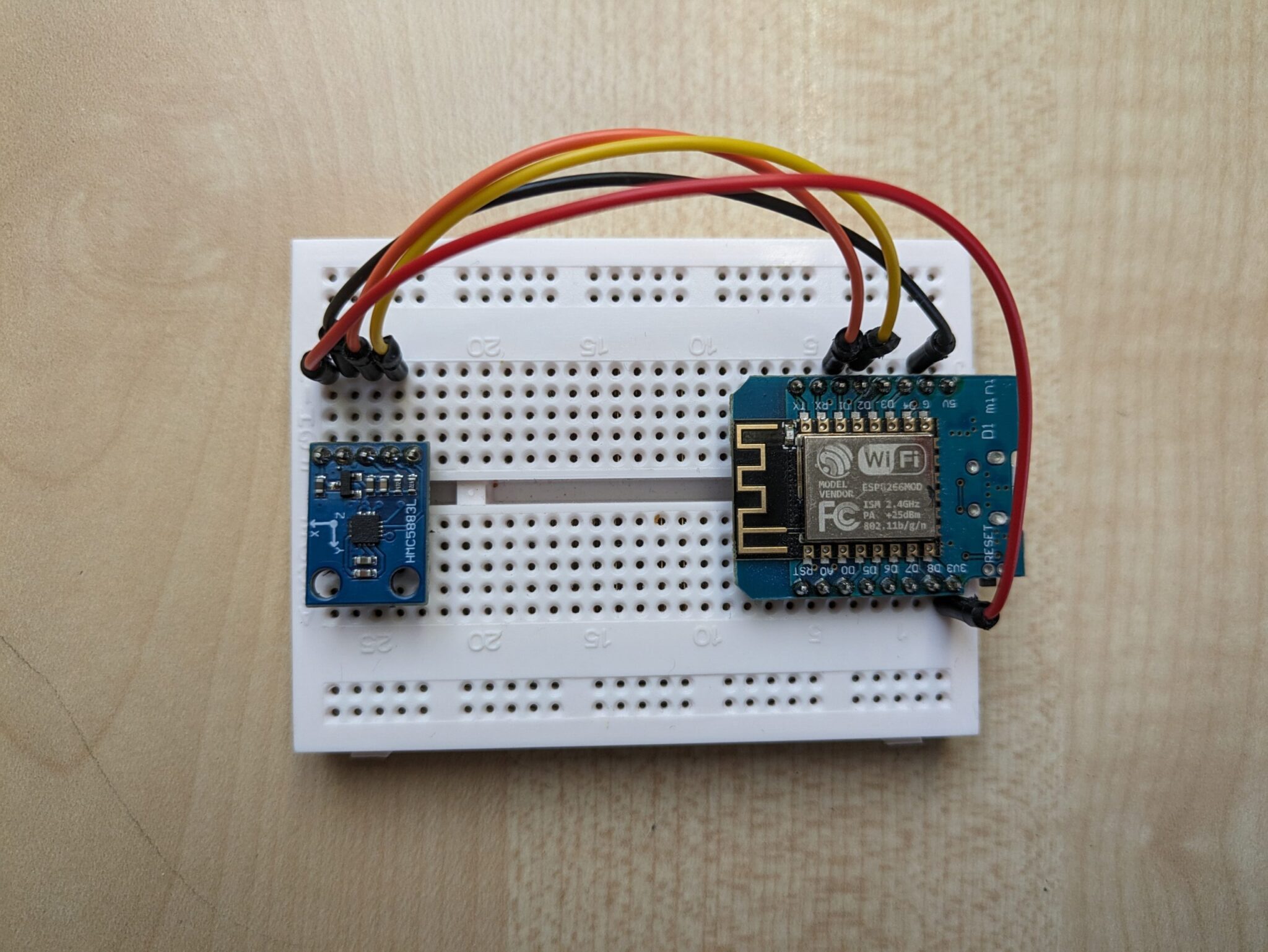 Wasserzähler Smart Home ESP8266 HMC5883L | ChrisBue